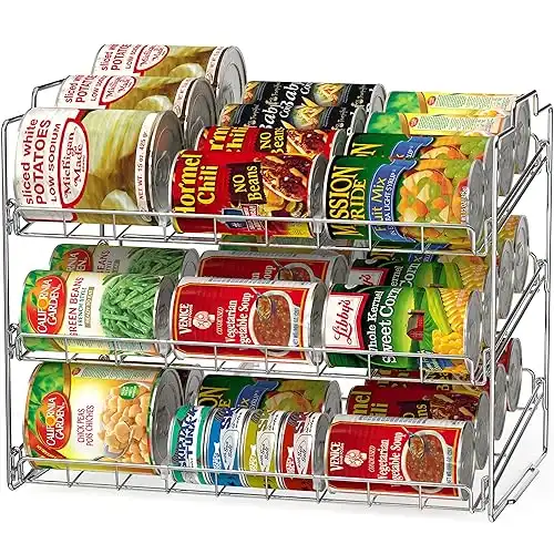 6 Best Can Storage Racks To Organize Your Messy Pantry